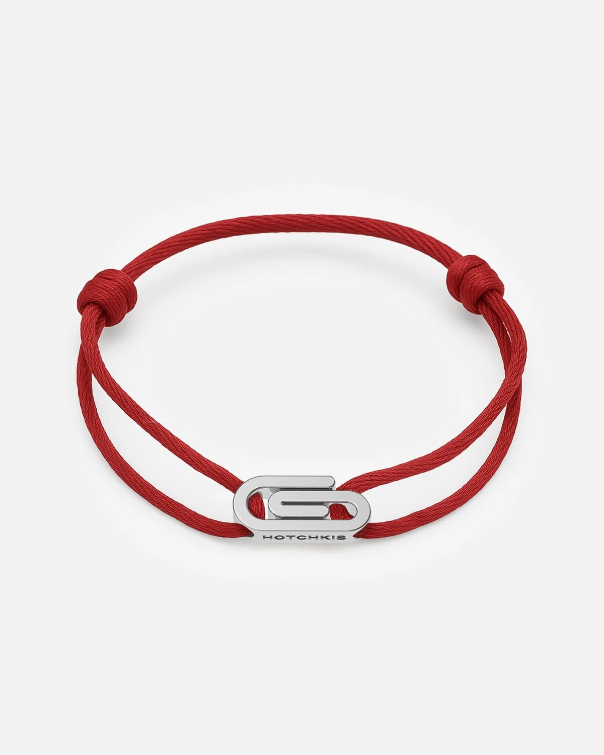 Браслет-нить, серебро, 925 проба, родирование