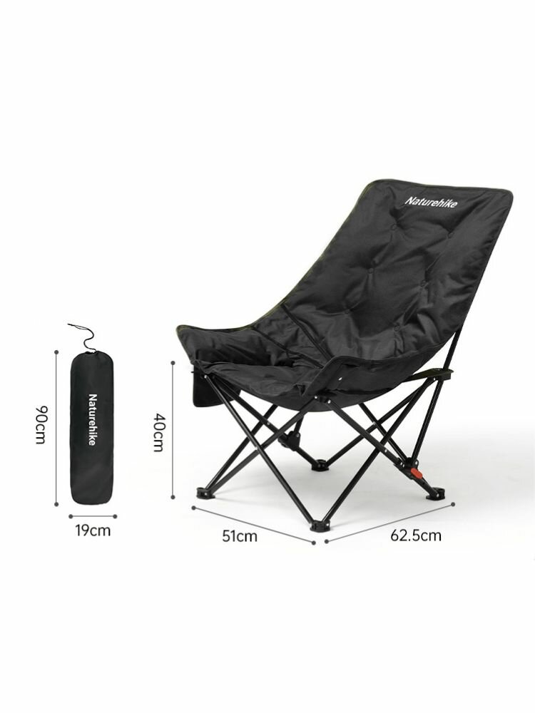 Naturehike Утолщенное космическое хлопковое складное кемпинговое кресло