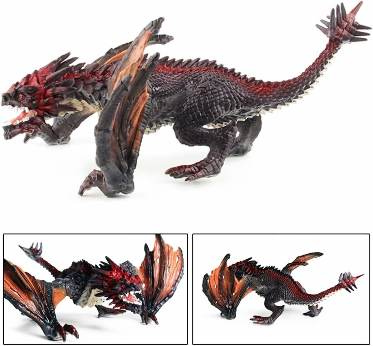 Фигурка дракона 19 см, коллекционная пластиковая скульптура, мифологическая, купить фигурку дракона