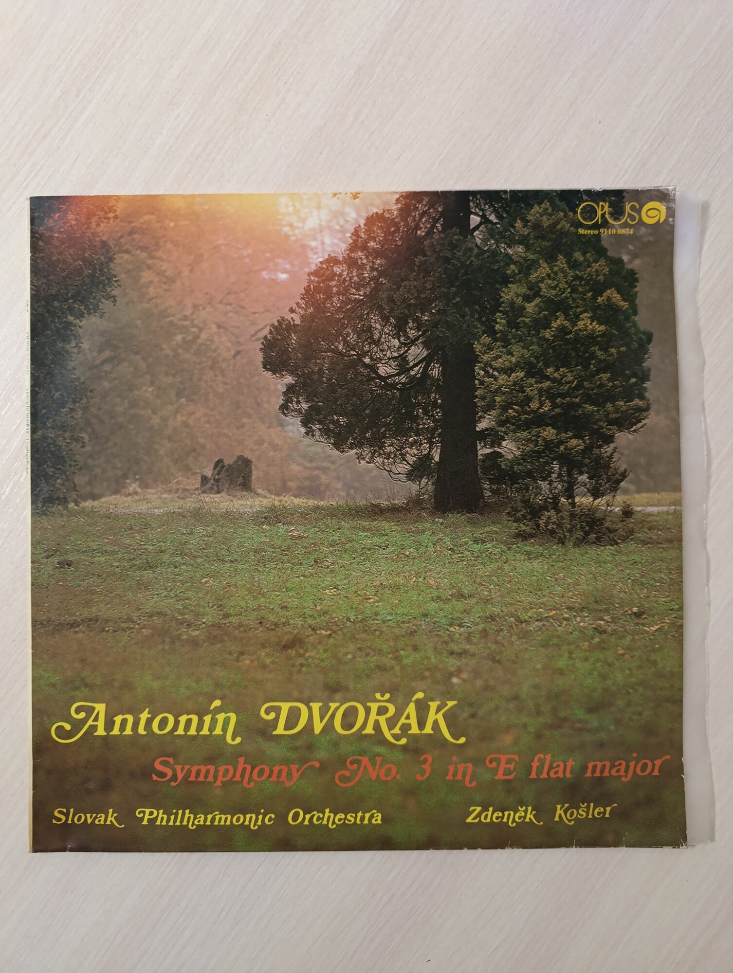 Виниловая пластинка "NM". Slovak Philharmonic Orchestra, Zdenek Kosler - Antonin Dvorak: "Opus 10- Symfnia 3 Es Dur"/Дворжак - Симфония № 3.