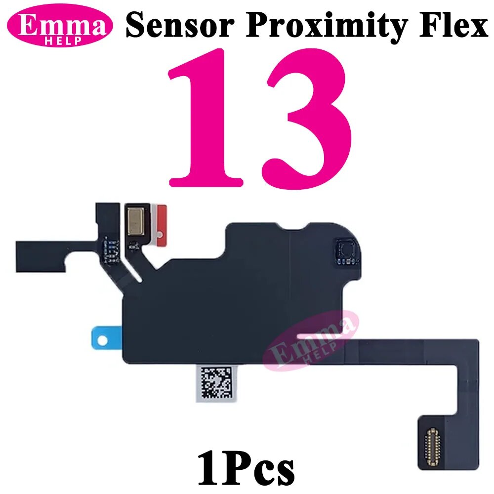 Гибкий кабель приближения с датчиком света для наушников и микрофоном для iPhone 13 14 Plus 15 Pro Max, ленточный кабель без динамика 1Pcs 13