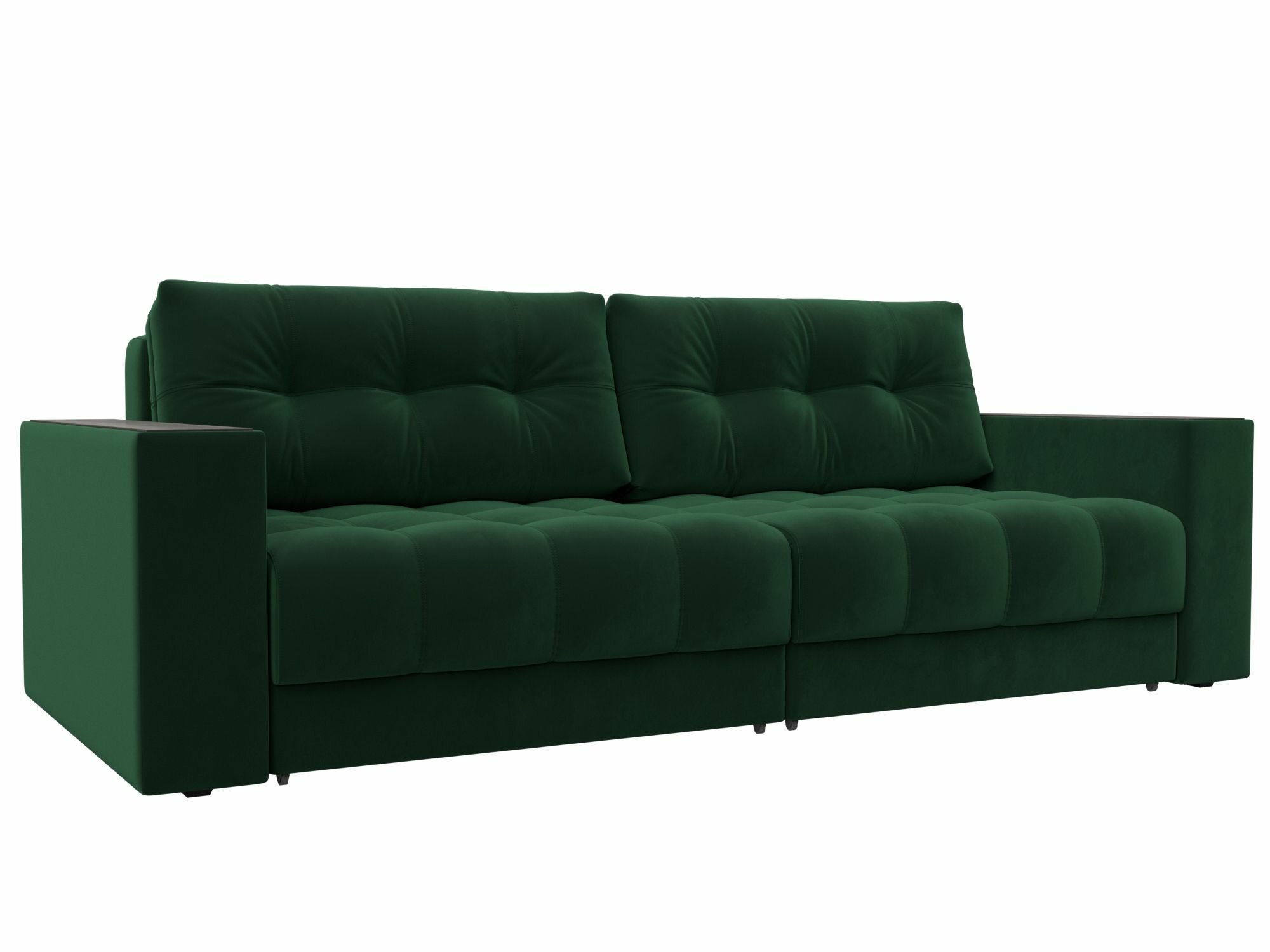 Диван прямой с декором Бруно НПБ, Велюр