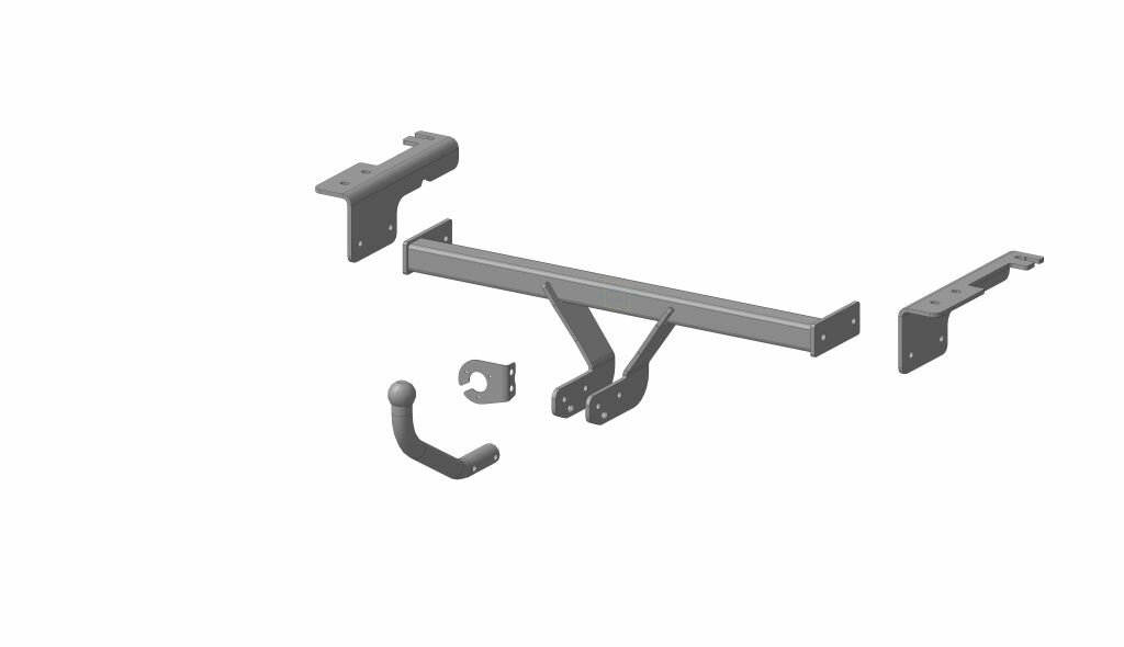 Фаркоп Geely Coolray 2020-2024, Belgee X50 2023- (2020-2024) Трейлер 8025