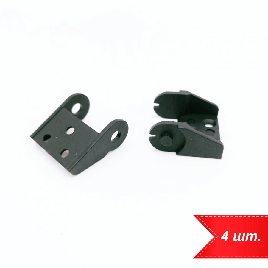 Крепление для кабель-канала 10х20 мм, прочное и универсальное (4 шт.)