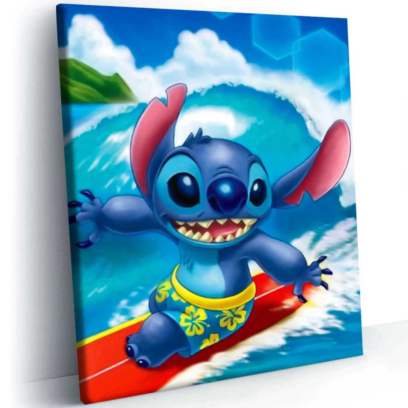 Алмазная мозаика Art on Canvas Стич на волне (1 шт.)