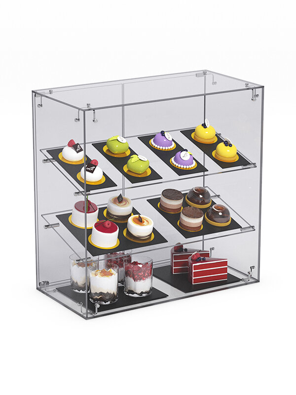 Витрина "сладость" №8 для выпечки настольная, Акрил. Производитель товара - компания Westcom.