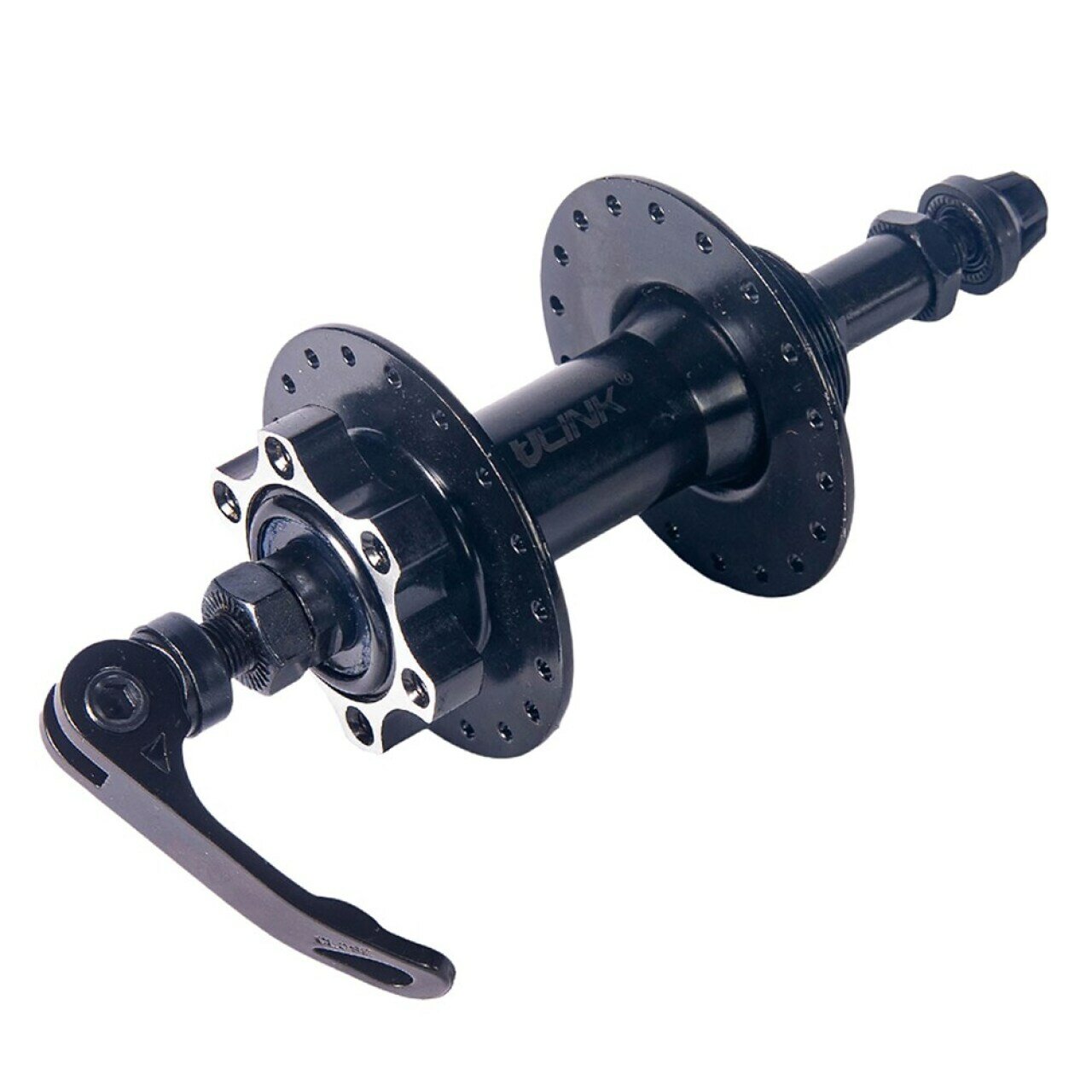 Втулка задняя U-Link GL-A25R, 32H, под диск, под трещотку, 135 мм. Черный