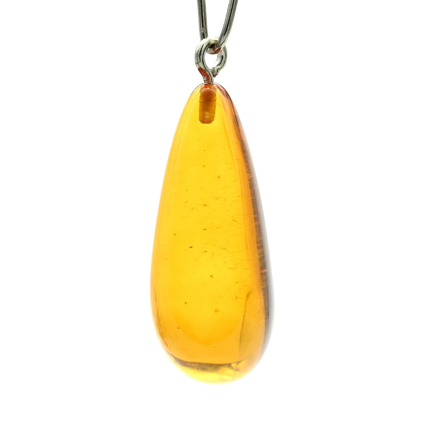 Подвеска, янтарь синтетический