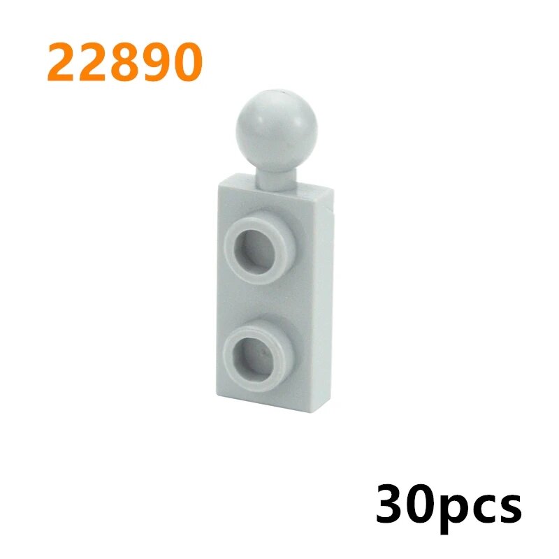 Лего 22890 Белый шарнир с двумя отверстиями 30шт