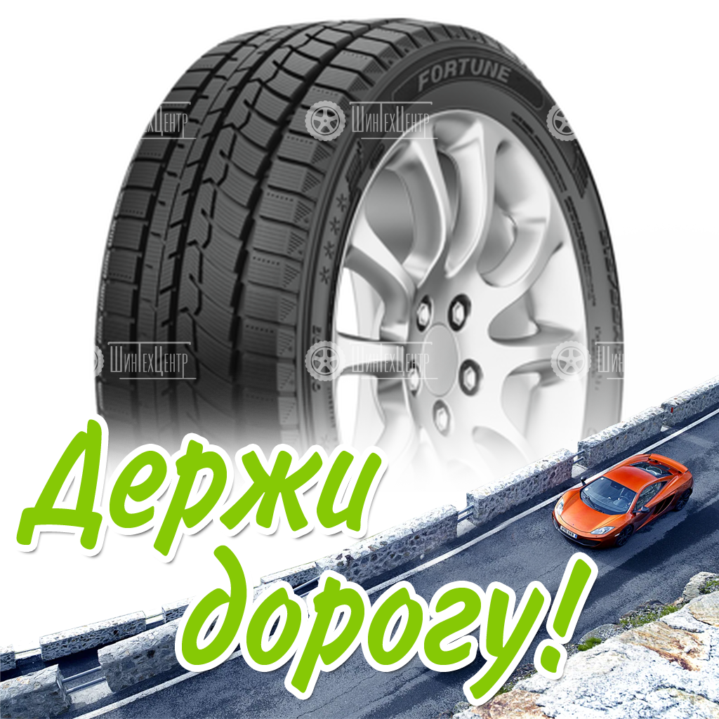 Шина Fortune 205/55R16 91H Snowfun Fsr-901 Зимняя для легковых автомобилей и кроссоверов