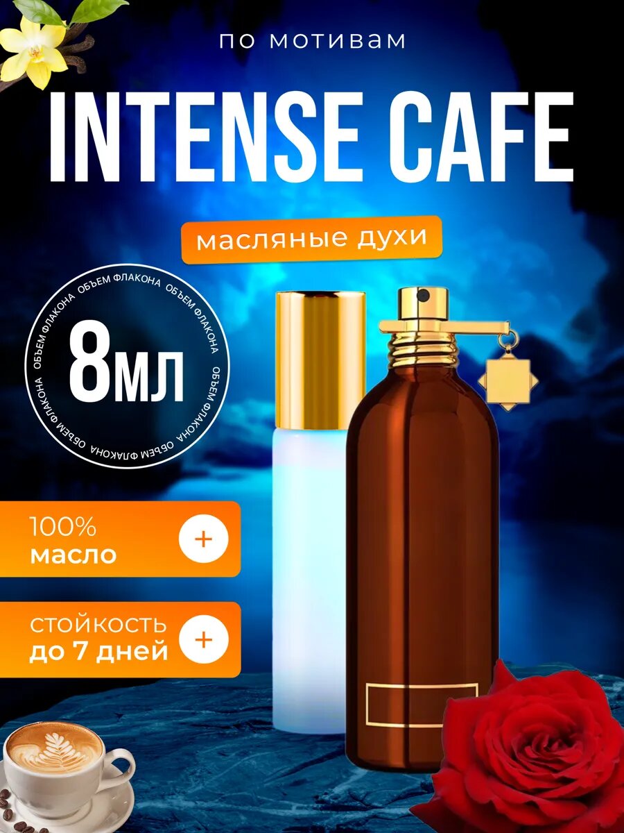 Духи масляные по мотивам Intense Cafe Монталь Интенс Кафе парфюм женские мужские стойкие