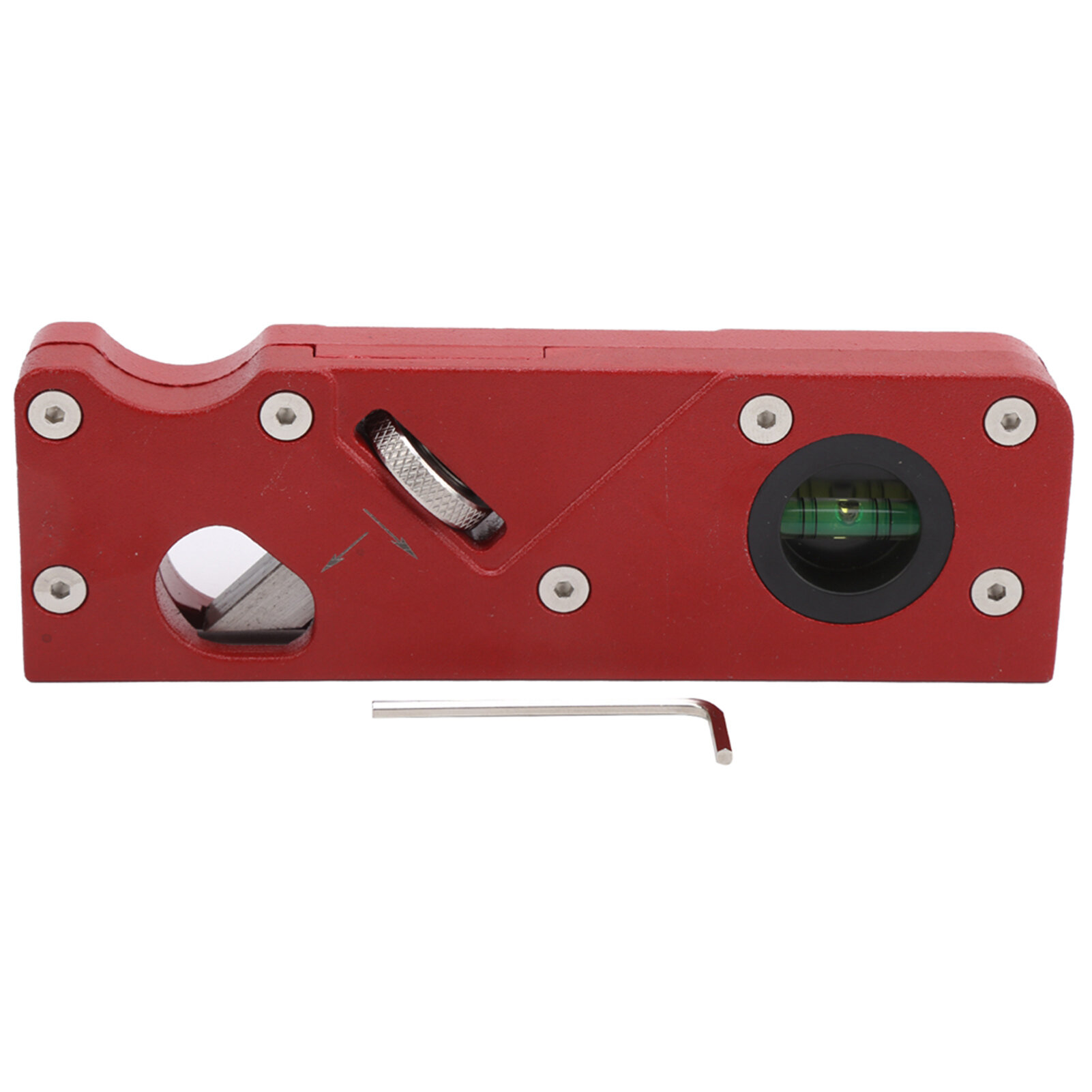 Рубанок по дереву Ручной инструмент Плотник Фаска Плоскость Обрезка кромок 45 градусов Фаска Деревообрабатывающий триммерКрасный