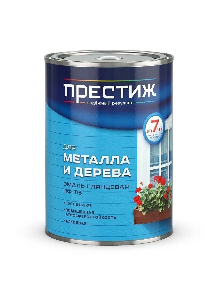 Эмаль Престиж ПФ-115, салатная, 0,9 кг