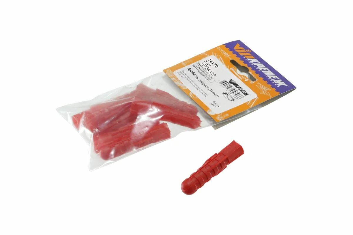 Дюбель VIPкрепеж Т-тип 14/70 3шт 10734 VIP