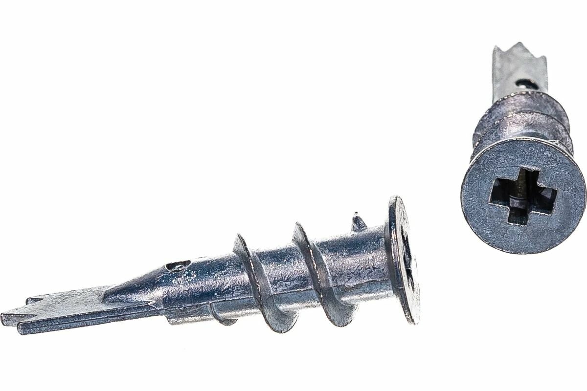 Дюбель креп-комп дрива металлическая со сверлом TYPE C 12х42 100шт дм1242