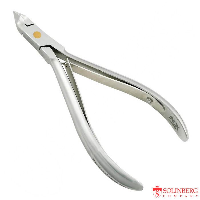 Кусачки маникюрные Solinberg "Pro line" 7871, матовые, двойная пружина, лезвия 4 мм.