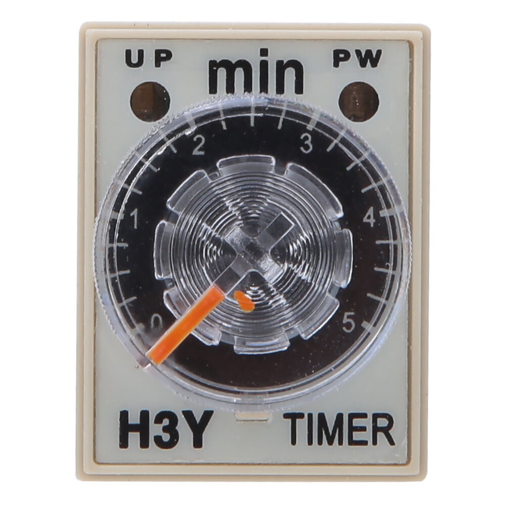Time Relay H3Y-2 8 Pins High Accuracy Adjustble Home Appliances Electrical Supplies 0-5 Minutes110VAC