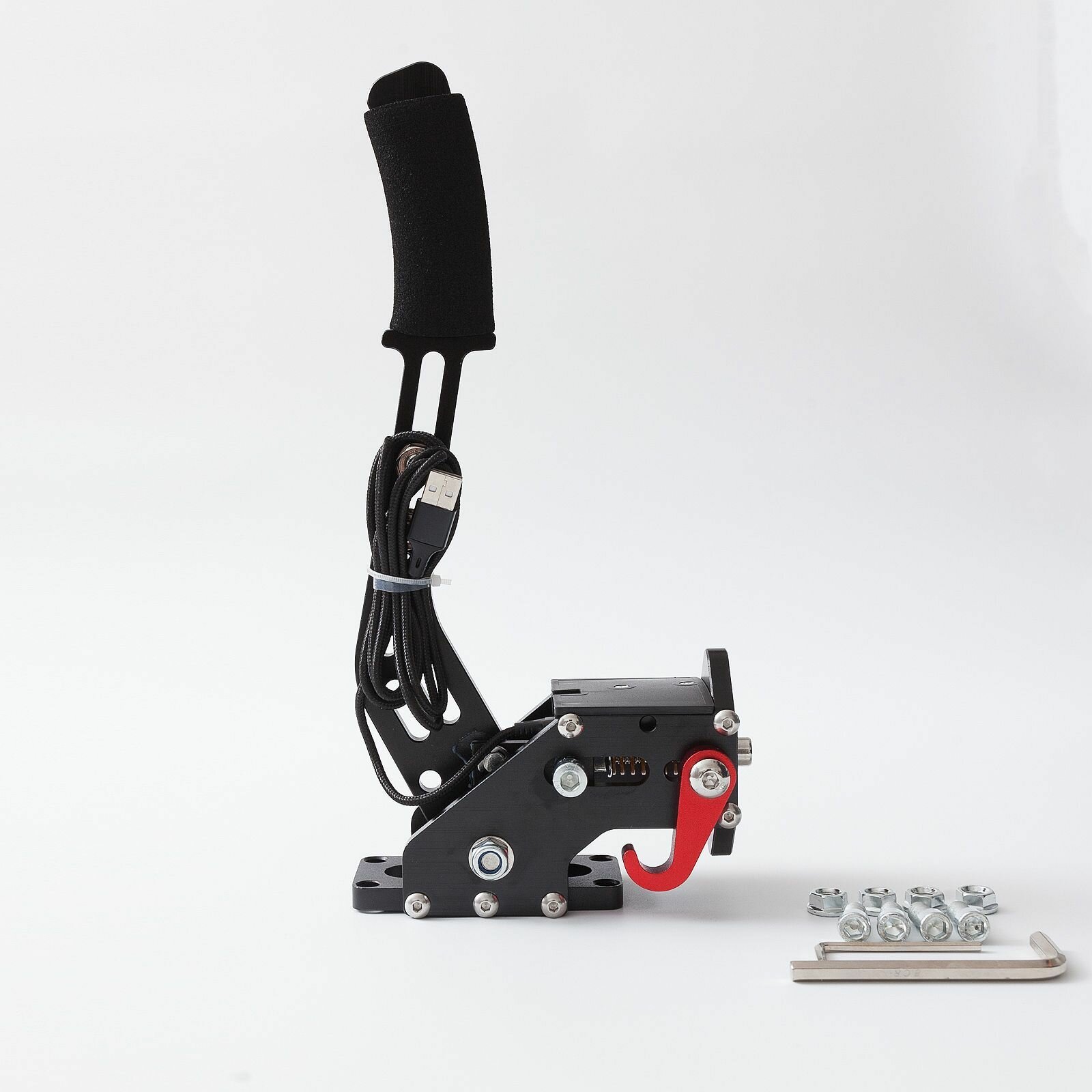 Тормозная система, ручной тормоз для ралли для Logitech g29/g27/g25/g923 PC 64bit Hall Sensor USB SIM Racing For Racing Games Thrustmaster T300RS/GT T500 T-GT, черный