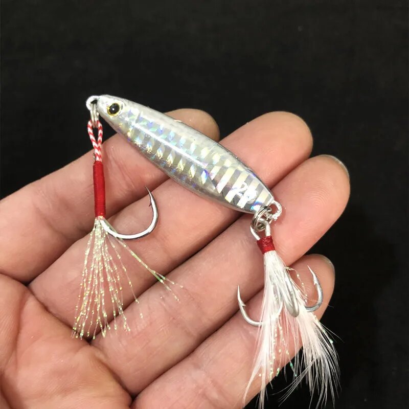 WLDSLURE Shore Cast Jig 10г/15г/20г 15g, Silver