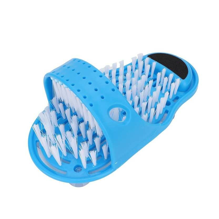 Тапочки для купания щетка для мытья ног чистка массажные тапочки скраб шиацу для мужчин и женщин