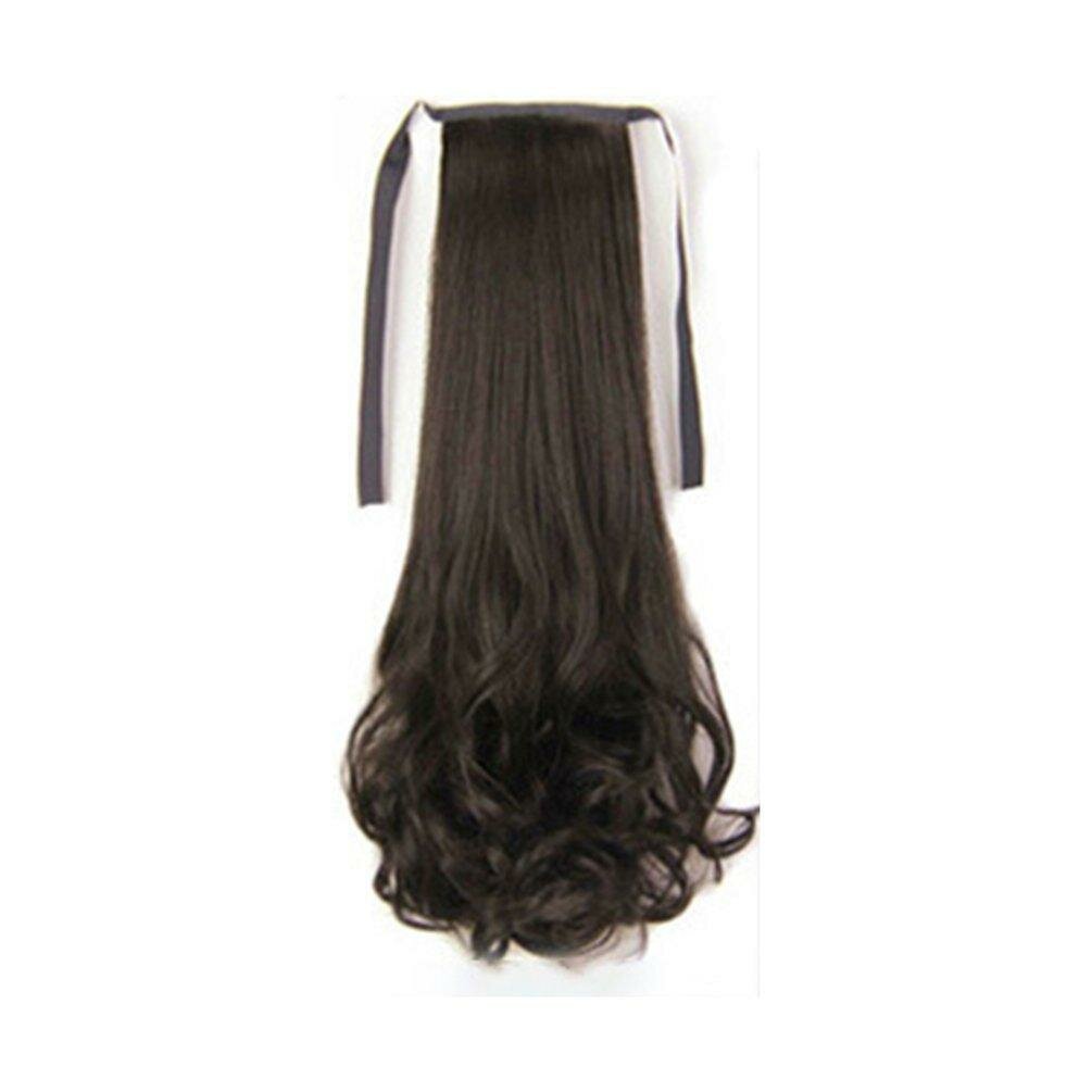 Женский парик, длинные вьющиеся волосы, хвост, большая волна, тип ремня, шиньон, инструмент