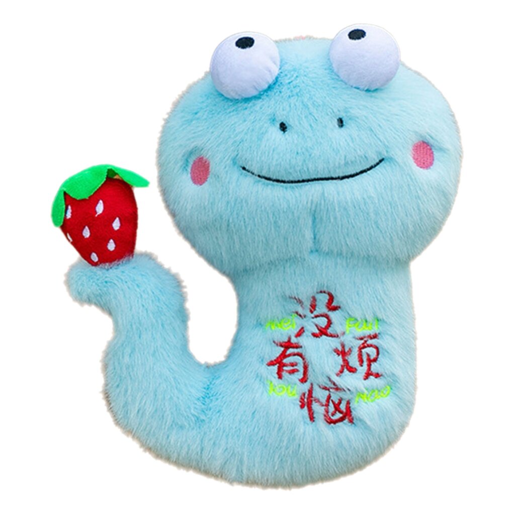 Игрушка-Змея Китайская Новогодняя Мягкая Игрушка для Новогодних Талисманов Плюшевая Игрушка Мягкие Игрушки Год Змеи 2025