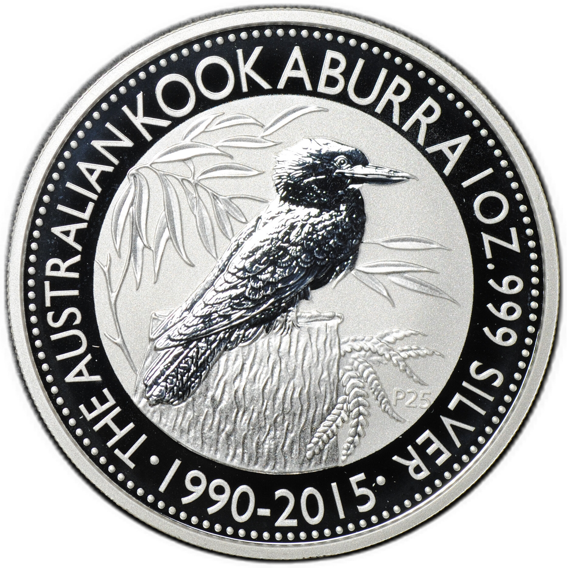 Монета 1 доллар 2015 Австралийская Кукабара 25 лет Австралия