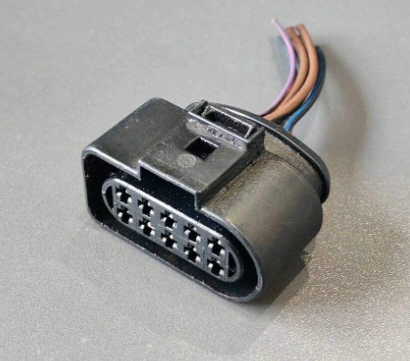 Разъем 10 контактов блок-фары для Газель Next, ВАЗ, VAG, Ford, Приора, Веста