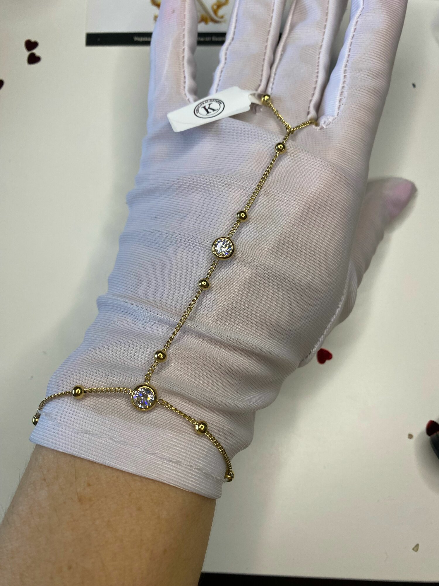 Браслет, фианит