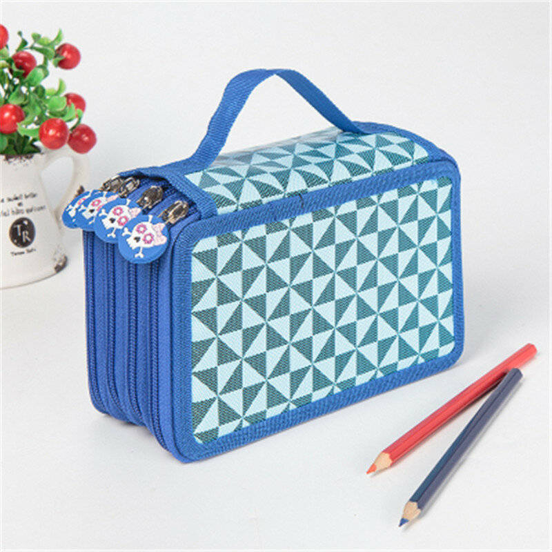 Пенал Amazon, 72 цвета, голубой бриллиант