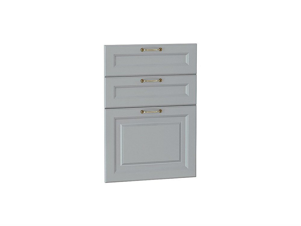 VVT Фасад Комплект фасадов Ницца для каркаса Ф-33 Н503 Графит, МДФ Графит, 702*496*16