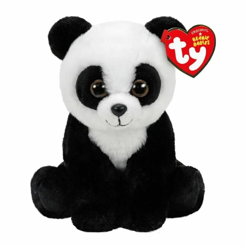 TY Beanie Babies панда Baboo Panda 15 см