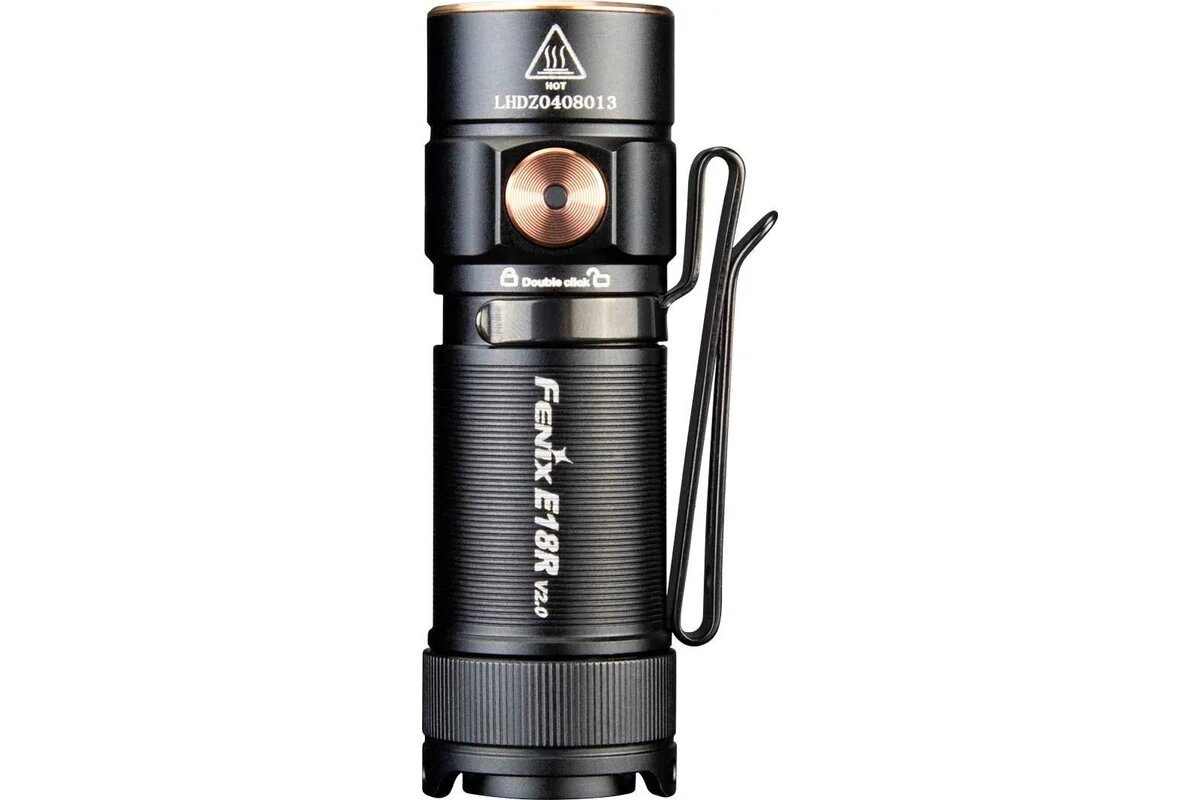 Fenix E18R V2.0 компактный карманный фонарь EDC с USB-C зарядкой для повседневного ношения