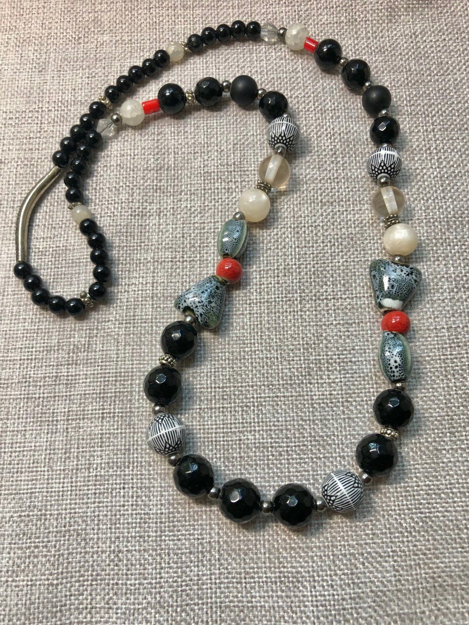 Бусы, керамика