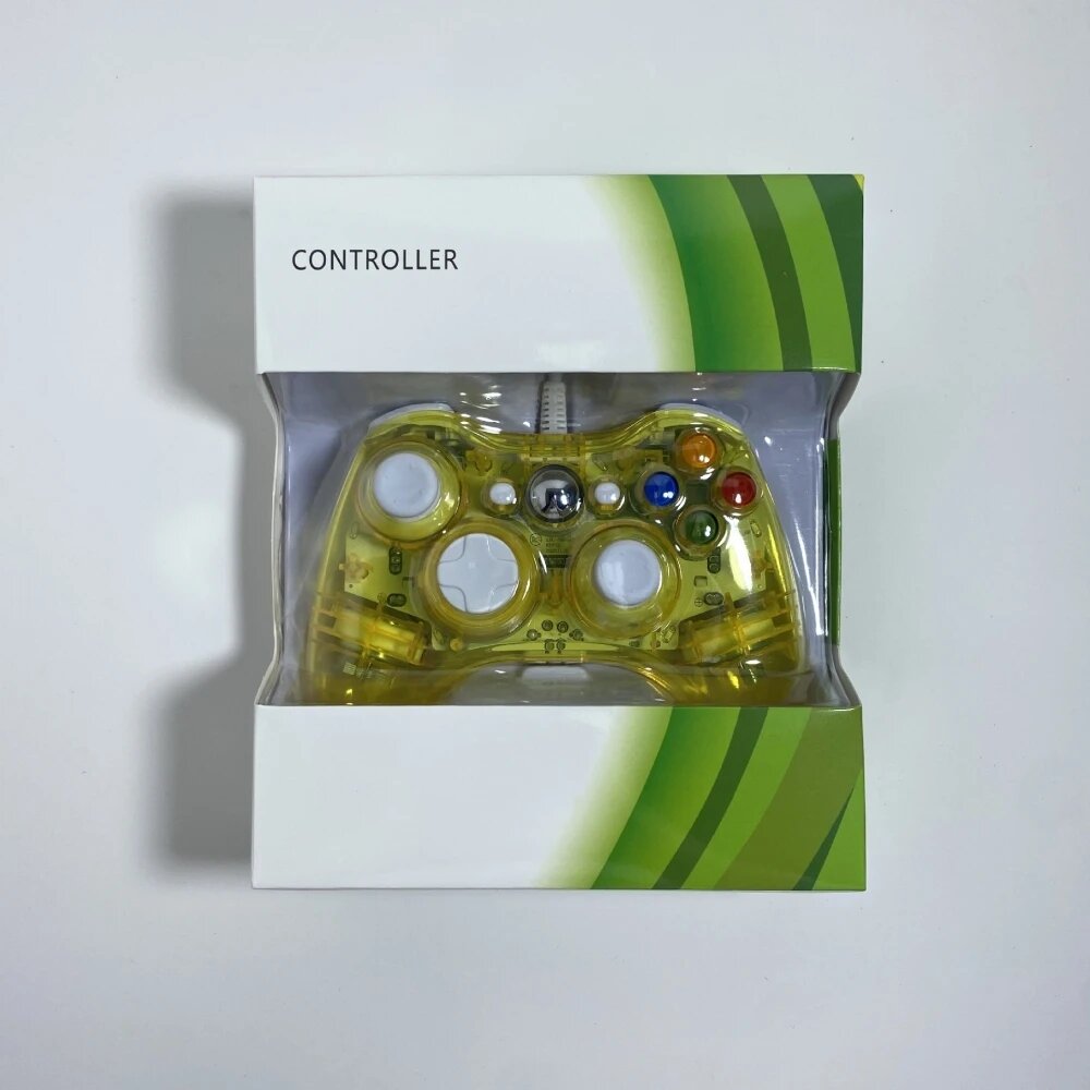 Проводной геймпад haolonggcp для Xbox 360 Yellow