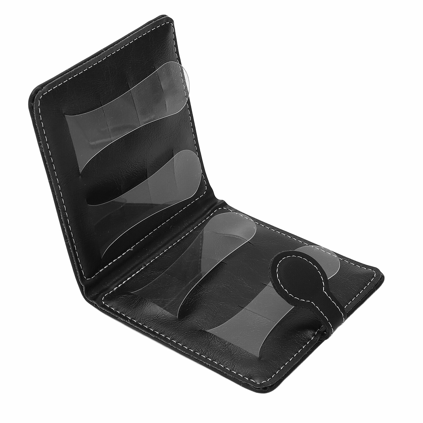 Держатель для медиаторов из ЭВА, портативный, вместительный, сумка-чехол для хранения, аксессуар, черный.