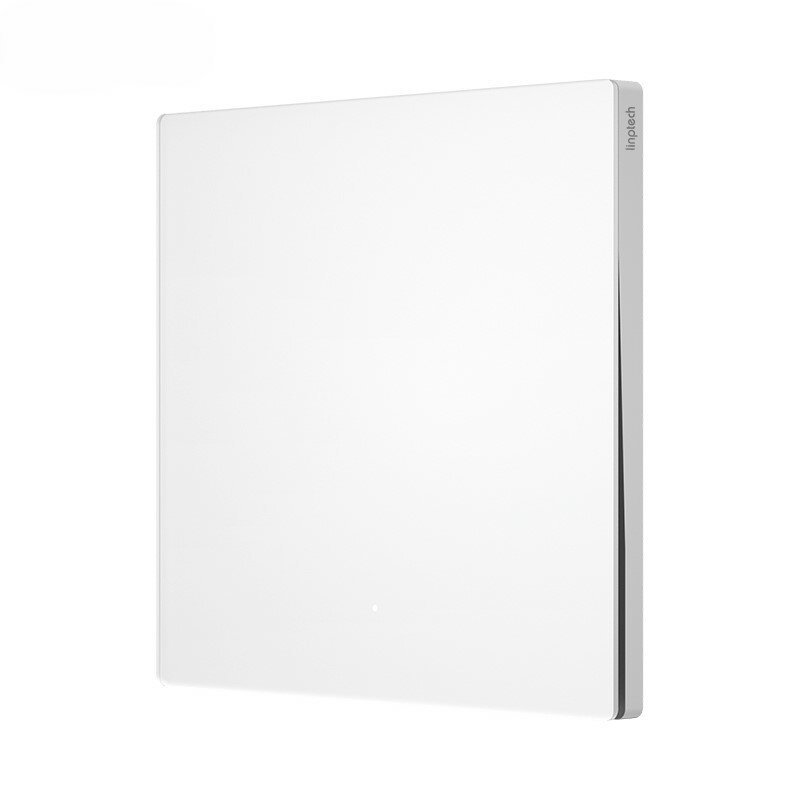 Умный выключатель одноклавишный с нулевой линией Xiaomi Linptech Ultra-Thin Glass Panel Smart Switch Zero Fire White (E3 Pro)