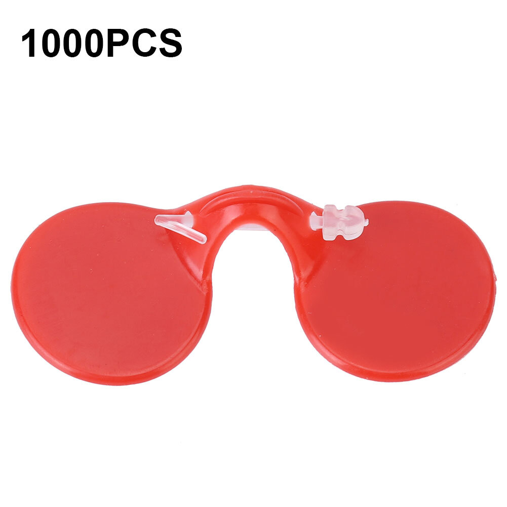 1000 шт, очки против клевания куриных глаз, очки, оборудование для птицефермы, птицефабрики