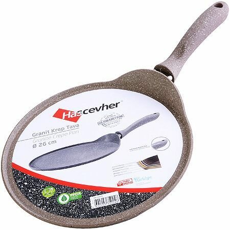 Блинница алюм 26 см мрам/п бак/руч (х12)