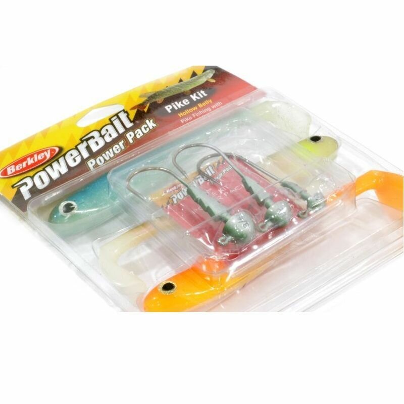 Набор приманок Berkley Powerbait Pike Hollow Belly pro pack