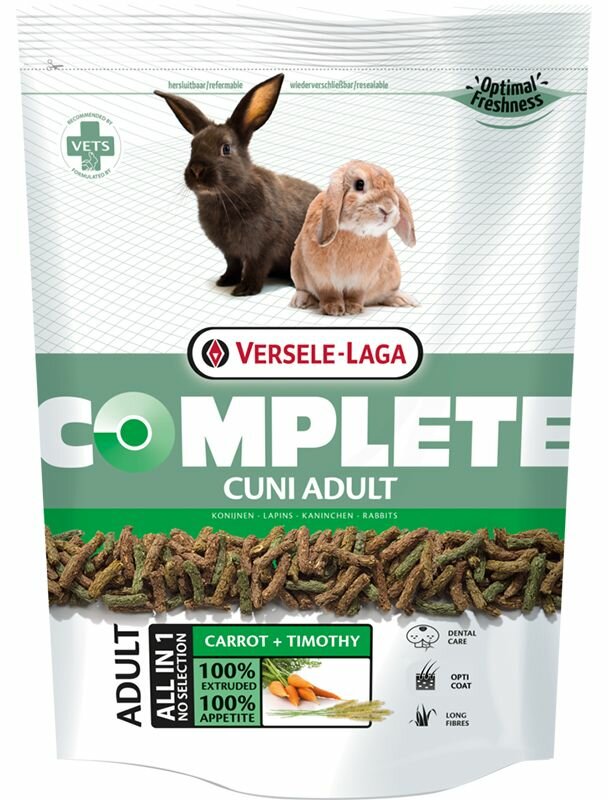 Корм для кроликов Versele-Laga "Complete Cuni Adult", комплексный, 500 г