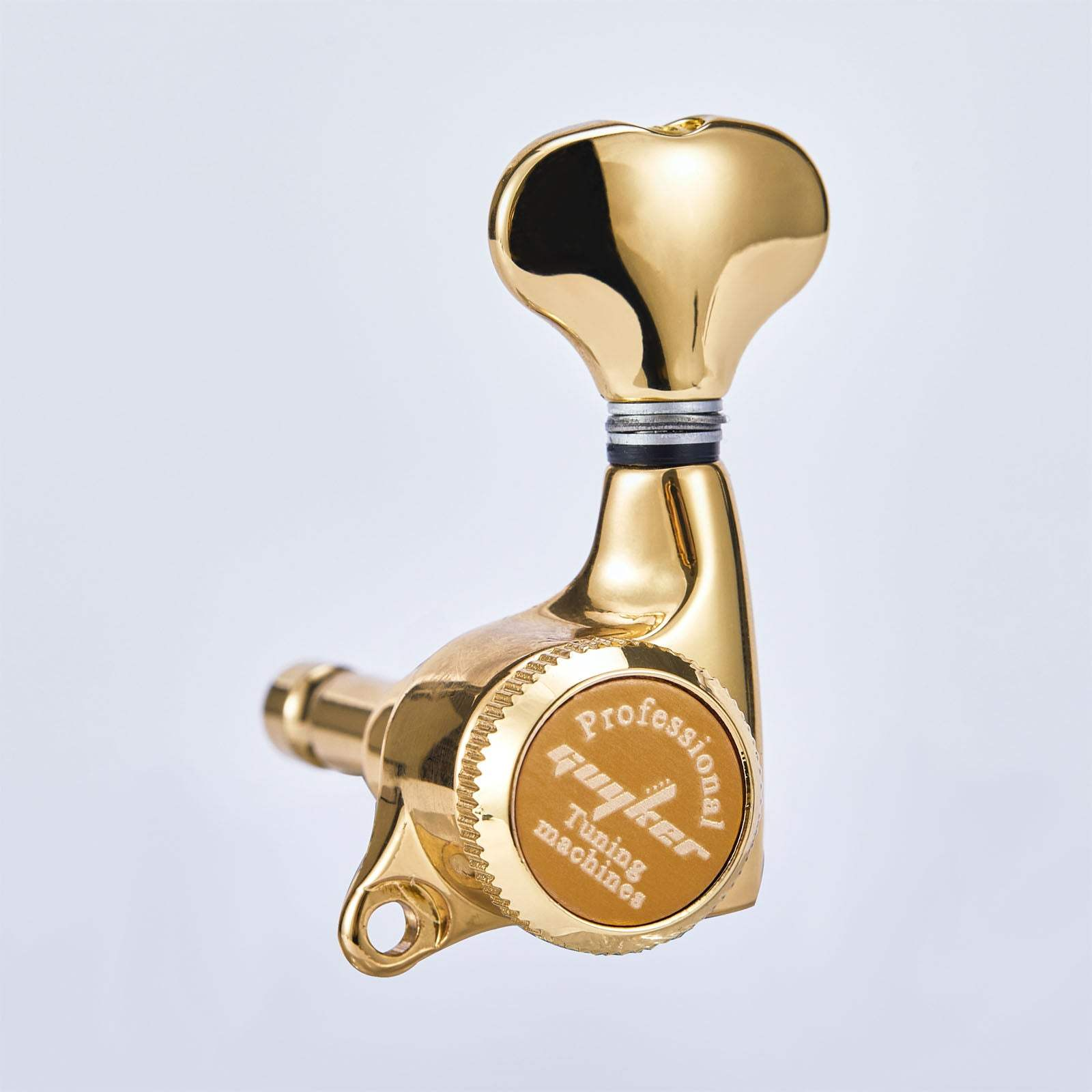 Колки 6 в линию локовые Guyker GK-501D6SP, правые, золото