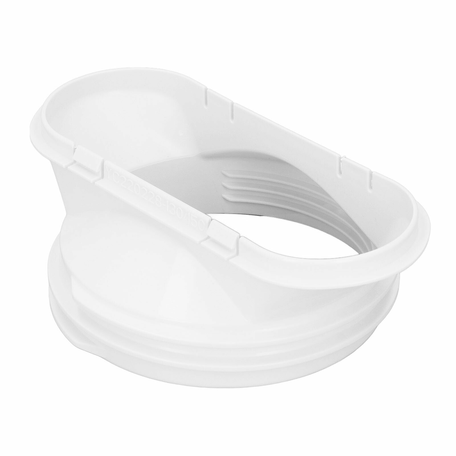 Адаптер окна кондиционера Плоский ротовой шланг разъем трубки для шланга для 5.9 дюйма 5 дюйма