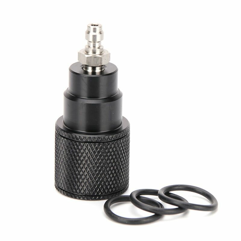 Адаптер для заправки высокого давления PCP Condor Ручной насос 8мм Головка для заправки Резьба 7/8-14UNF 40MPa Быстросъемное соединение Запчасти и аксессуары для насосов--