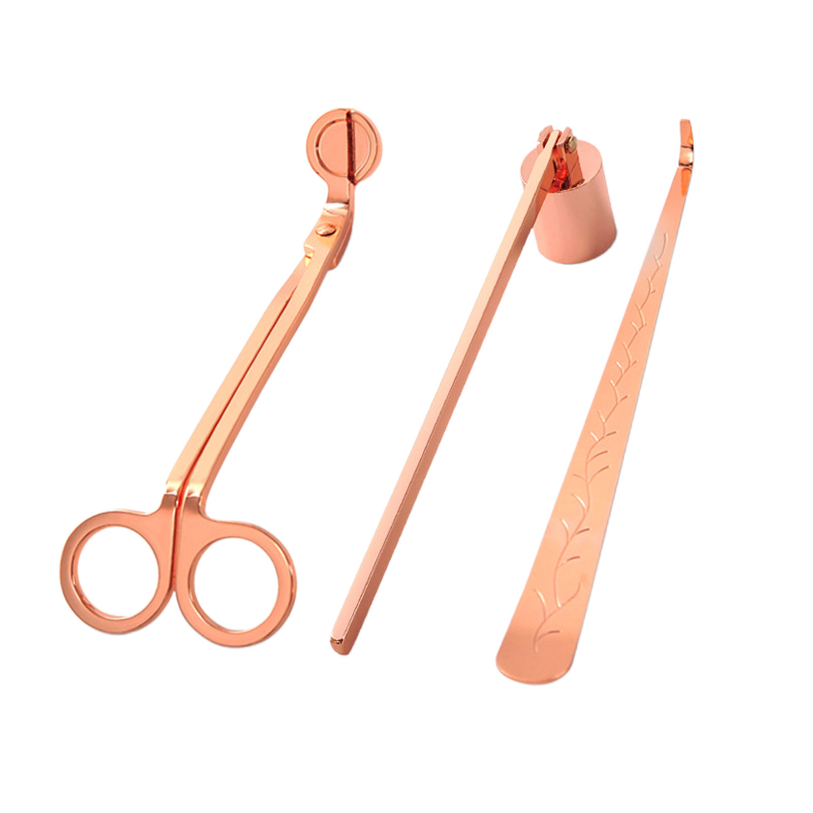 Ароматерапия Свечи Уход 3 шт. - Включает Душицу для свечей, обрезчик и ложку для свечей