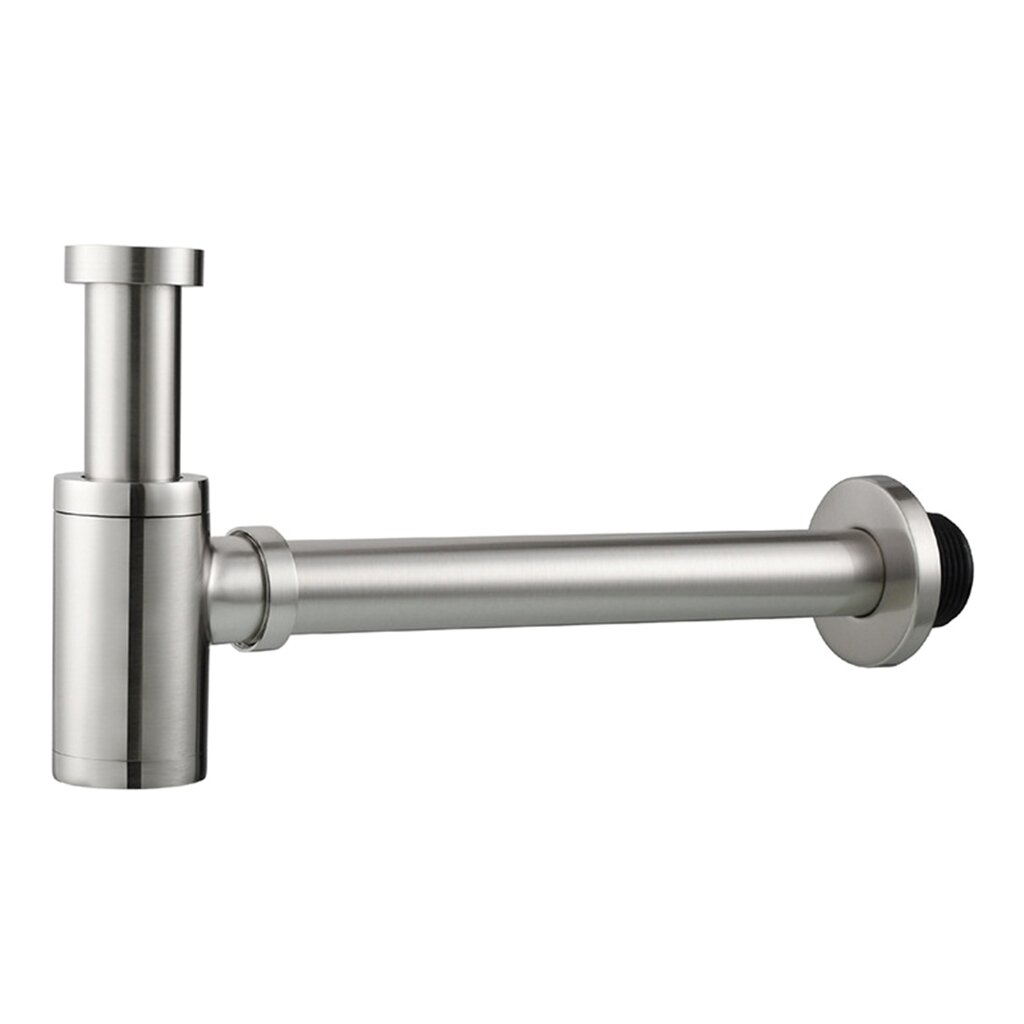 Настенная дренажная труба матового цвета