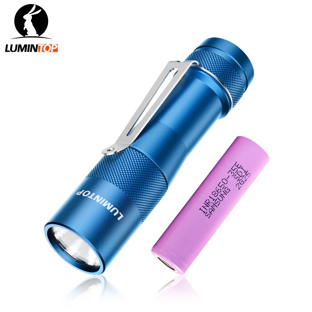Lumintop FW1A pro синий фонарик XHP 50.2 3500 люмен, 18650
