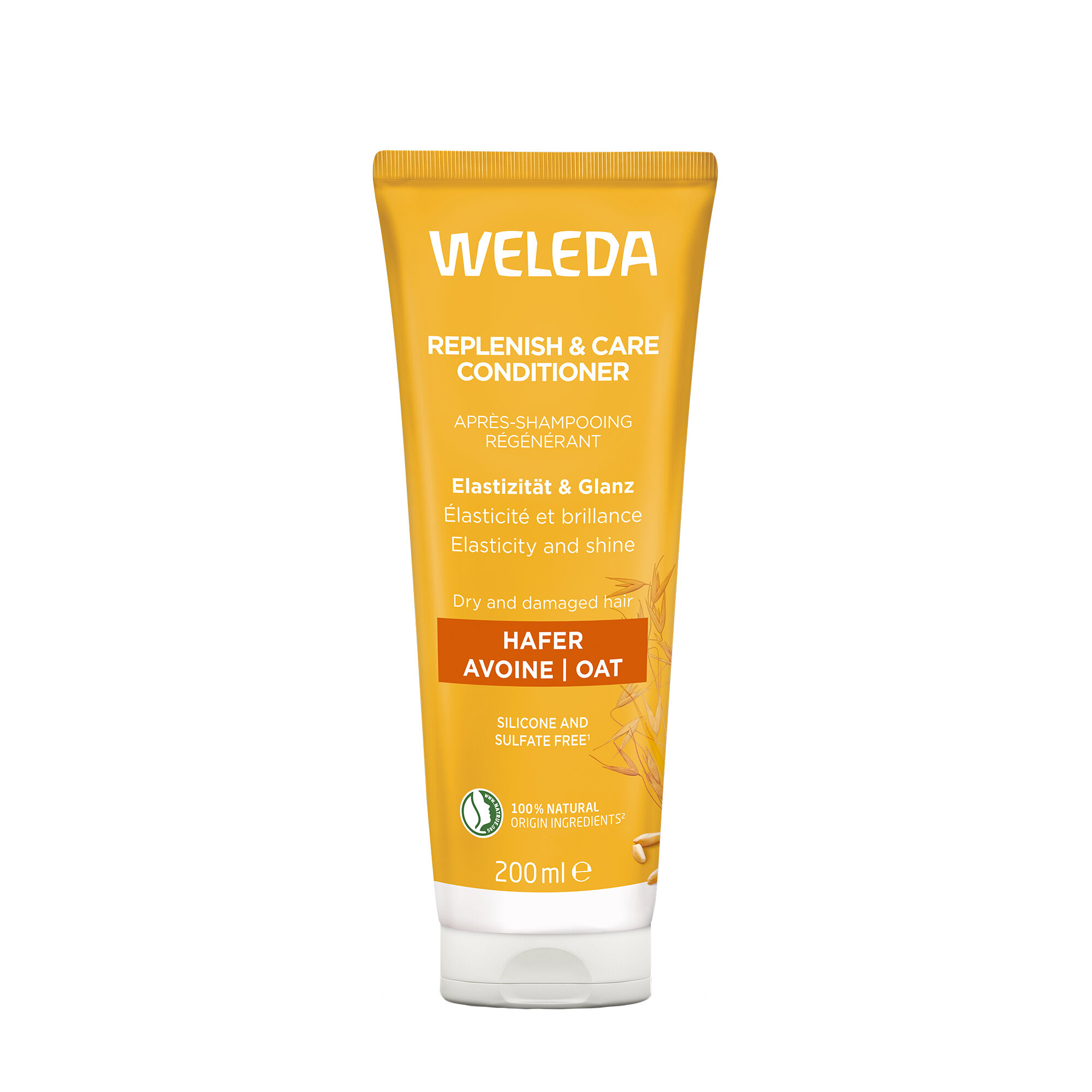 Бальзам-кондиционер WELEDA Восстанавливающий с экстрактом овса, 200 мл