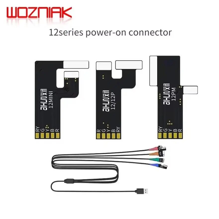 AIXUN P2408S P3208 Тестовый кабель питания для iPhone 7 8 X XSMAX 11-15 16 Pro Max Тест управления загрузкой постоянного тока для мобильного телефона 12 series cable