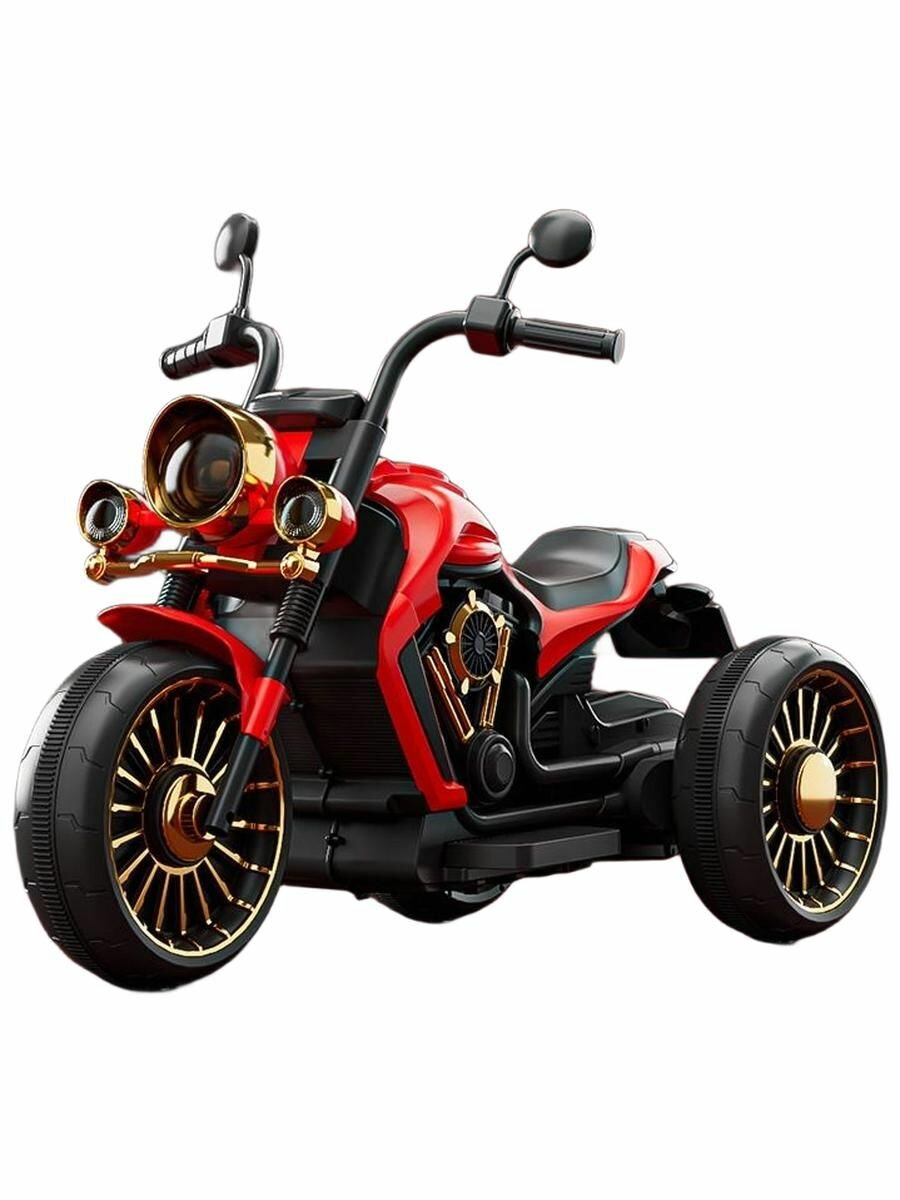 Детский электромотоцикл Малыш-гонщикУправление с пультаРазмер 934838см/7кг